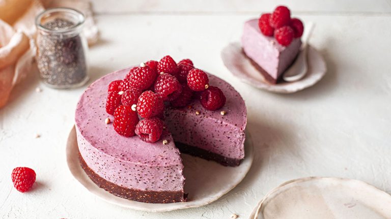 The Chia Co Australia | Gluten-Free Berry Chia Cheesecake